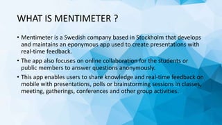 Mentimeter | PPTX