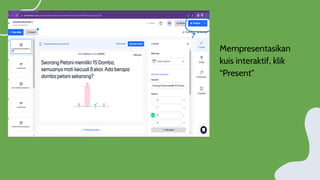 Bagaimana menggunakan aplikasi mentimeter untuk pembelajaran | PDF
