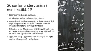 Mentimeter i skolen | PPT