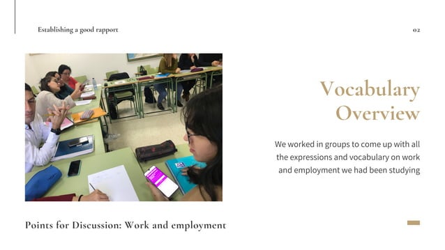 Work and Employment vocabulary | PPT