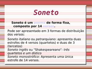 Tipos de poesias | PPT