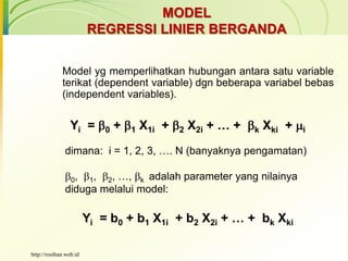 Mentkuan 6 regresiberganda | PPTX