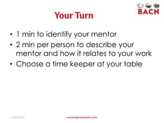 Who Would You Choose as Your Mentor? | PDF