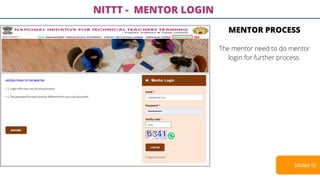Mentor - Mentee Process flow for teachers | PPT