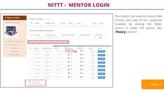 Mentor - Mentee Process flow for teachers | PPT