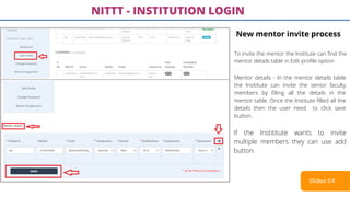 Mentor - Mentee Process flow for teachers | PPT