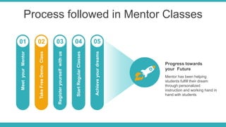 Mentor Classes presentation | PPT