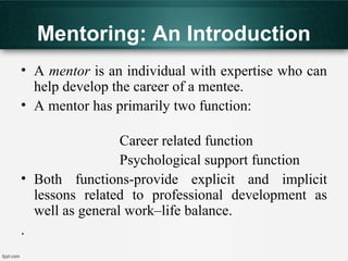 Mentoring | PPT