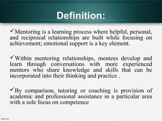 Mentoring | PPT