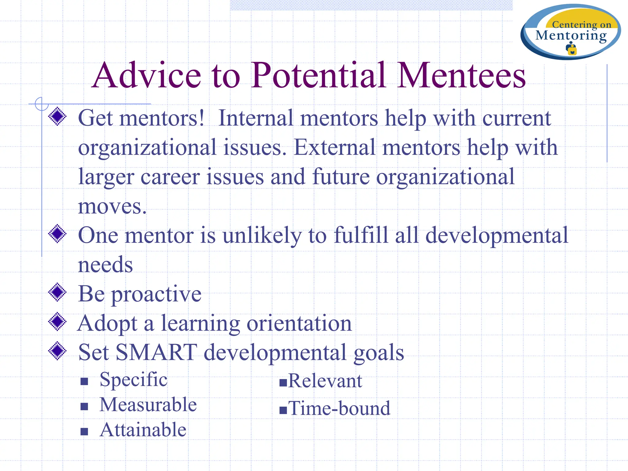 mentoring programs and roles of mentors & mentee.ppt