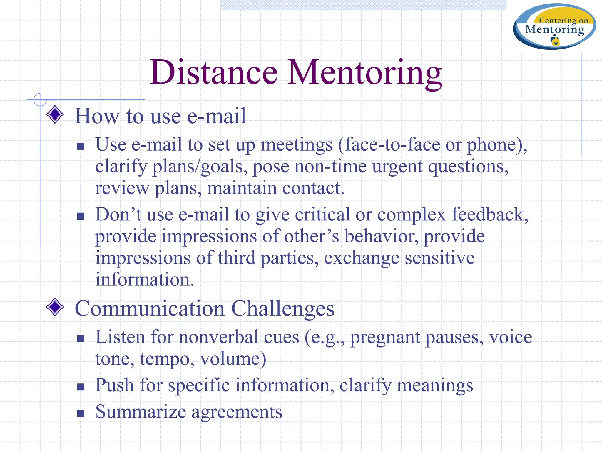 mentoring programs and roles of mentors & mentee.ppt