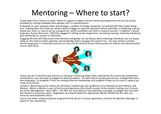 Mentoring | PDF