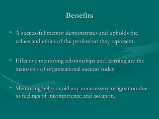 Mentoring In The Workplace | PPT