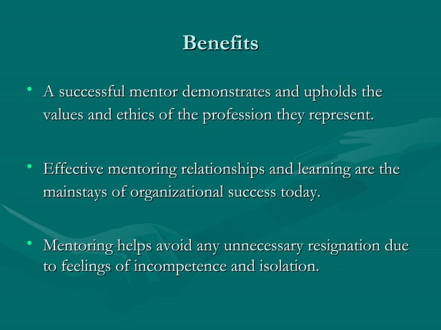 Mentoring In The Workplace | PPT | Physical Therapy | Wellness