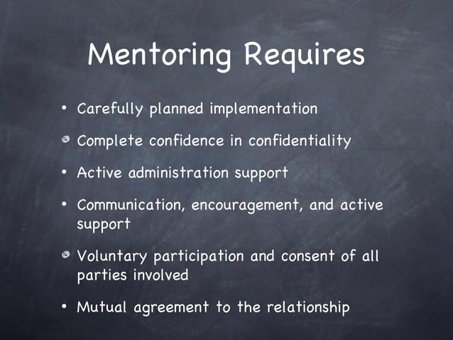 Mentoring & Induction | PPT