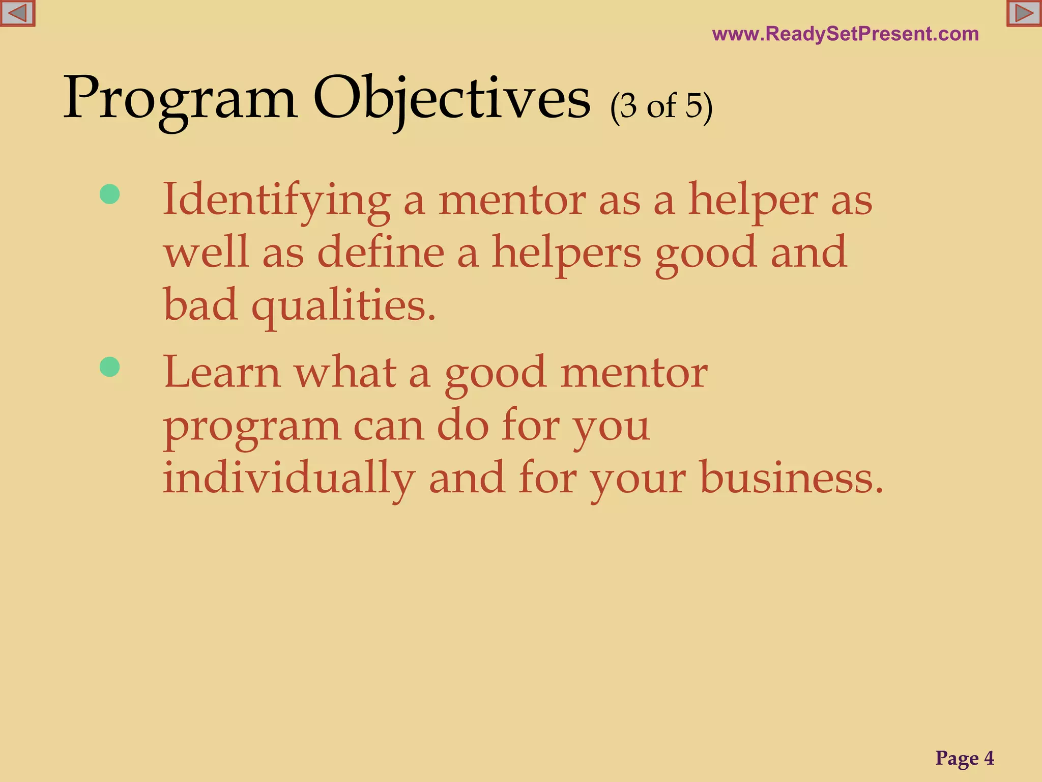 MENTORING POWERPOINT | PPT