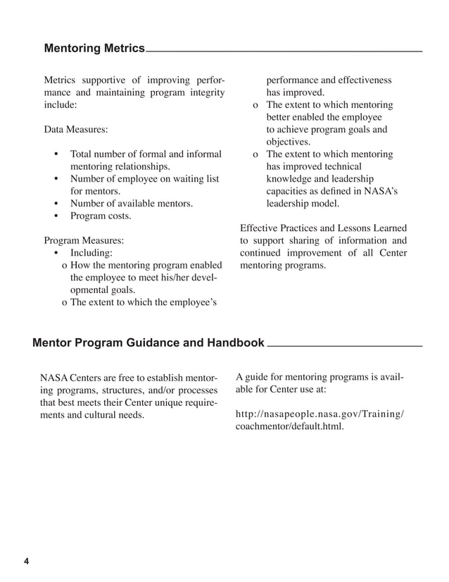 Mentoring Program Guide | PPT