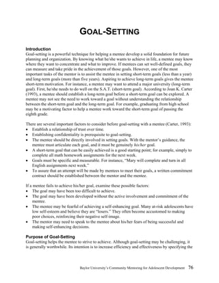 Setting Goals and Making Decisions | PDF