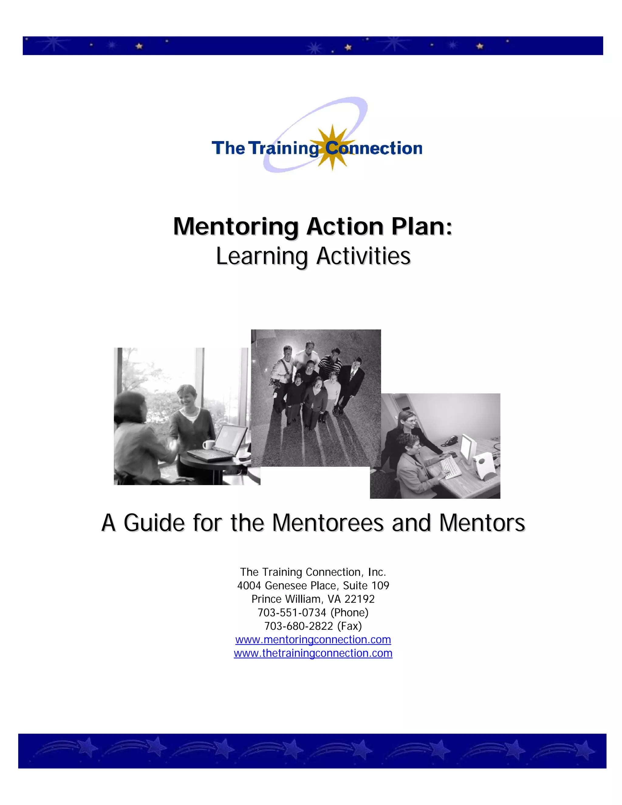 Mentoring action plan_workbook | PDF