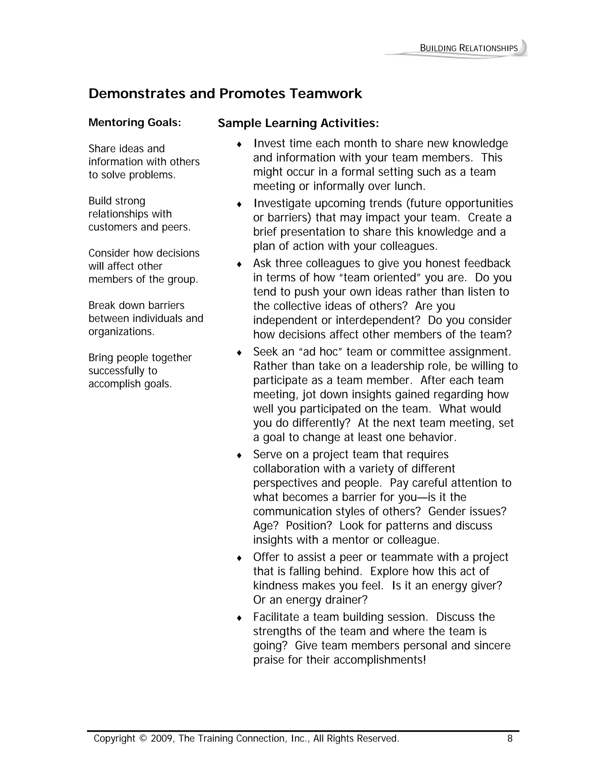 Mentoring action plan_workbook | PDF