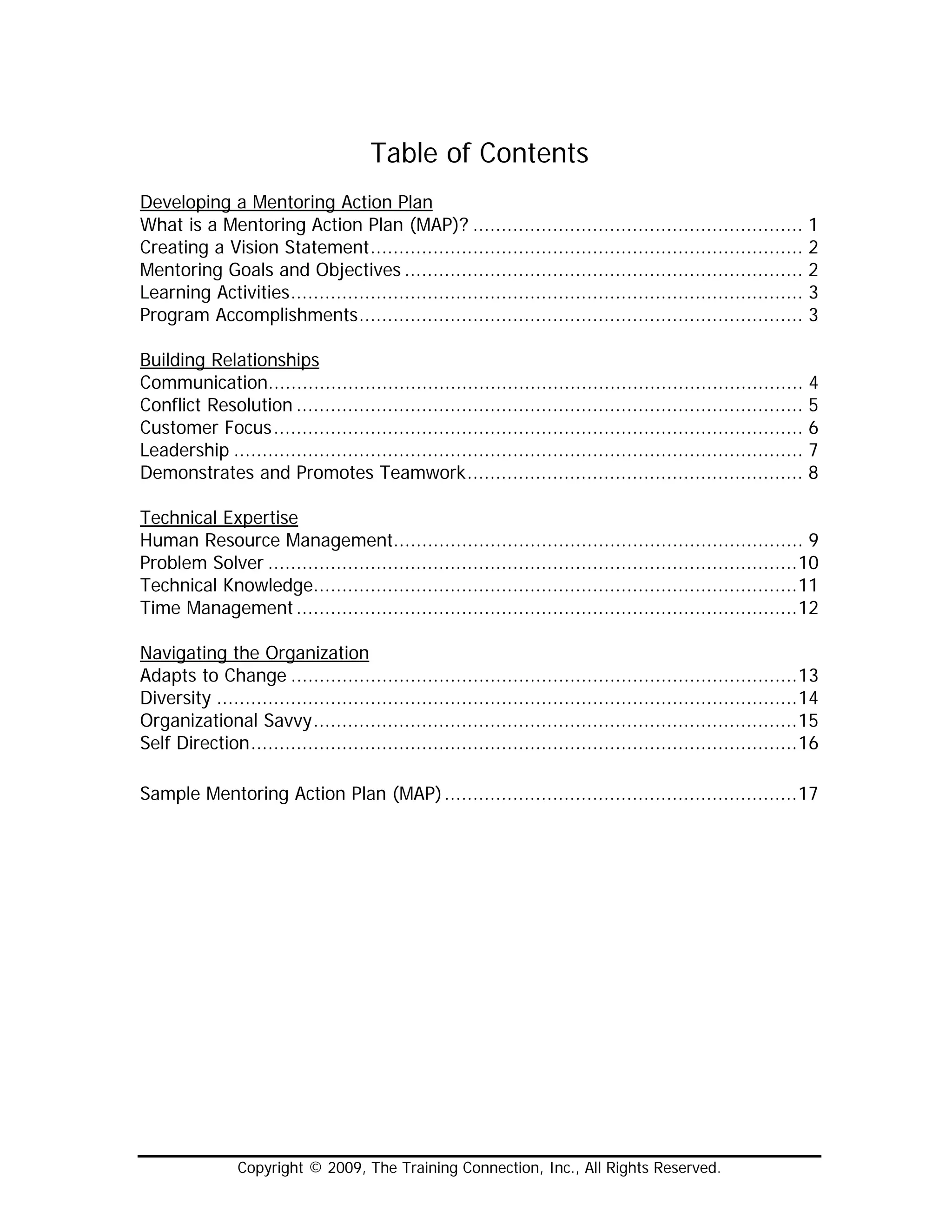 Mentoring action plan_workbook | PDF