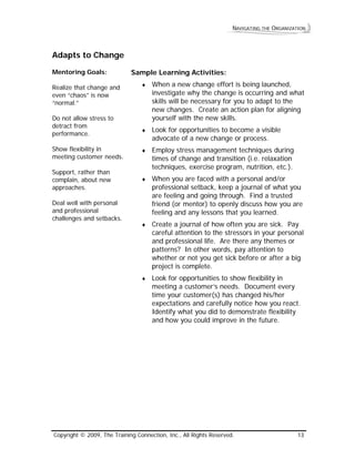 Mentoring action plan_workbook | PDF