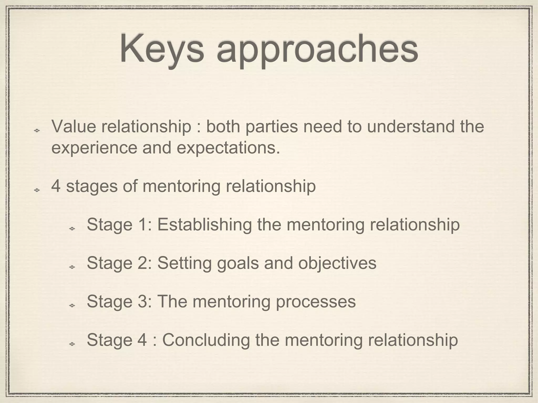 Mentoring and coaching | PPTX