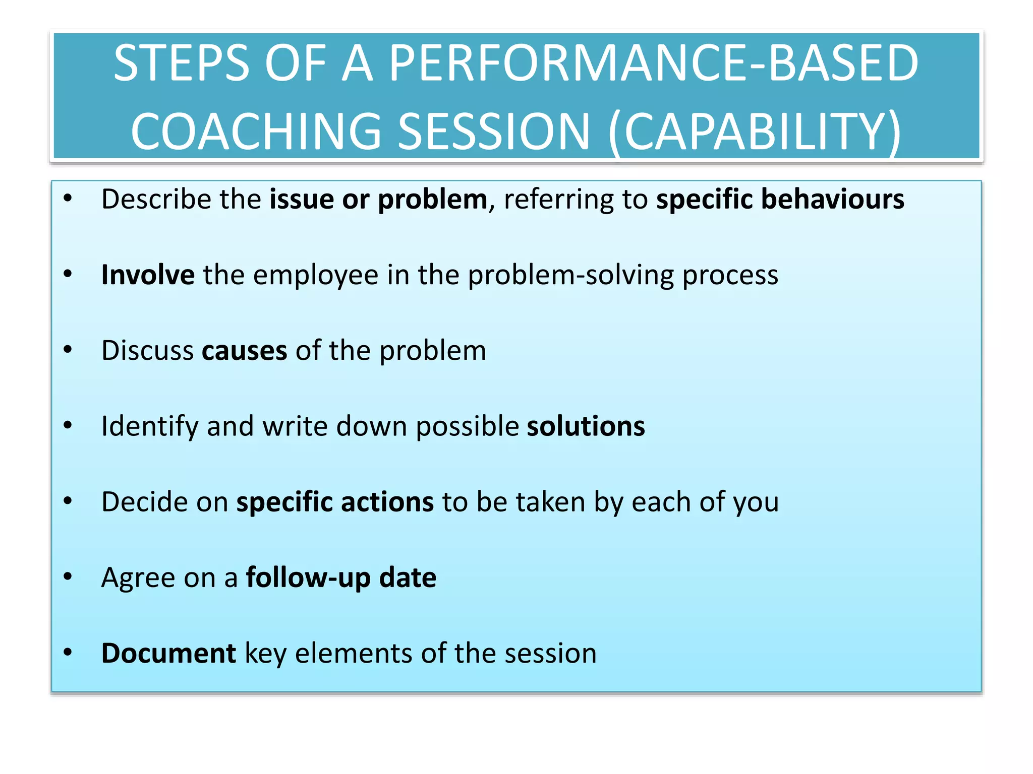 Mentoring and coaching skills | PPTX