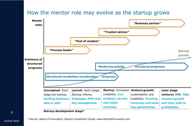 Mentoring a Startup | PDF