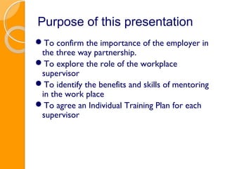 Mentoring at work | PPT