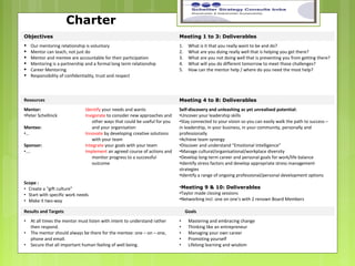 Mentoring geneva 2013 | PPT | Career Planning | Careers