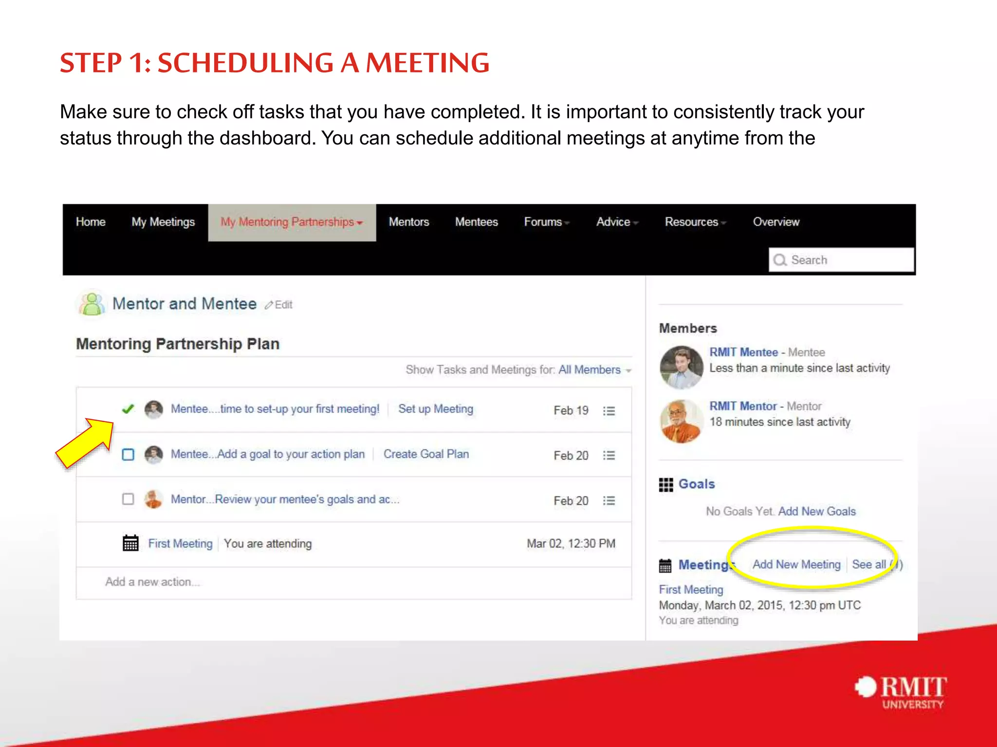 Mentoring partnership plan | PPTX