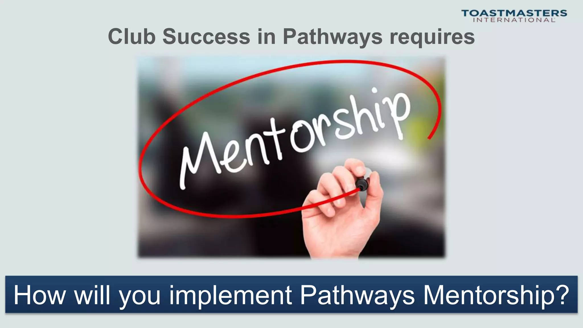 Mentoring Pathways Champions | PPT