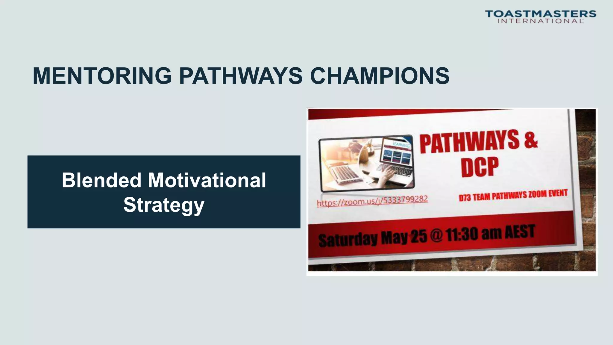 Mentoring Pathways Champions | PPT