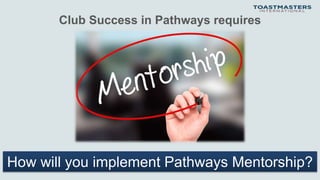 Mentoring Pathways Champions | PPT