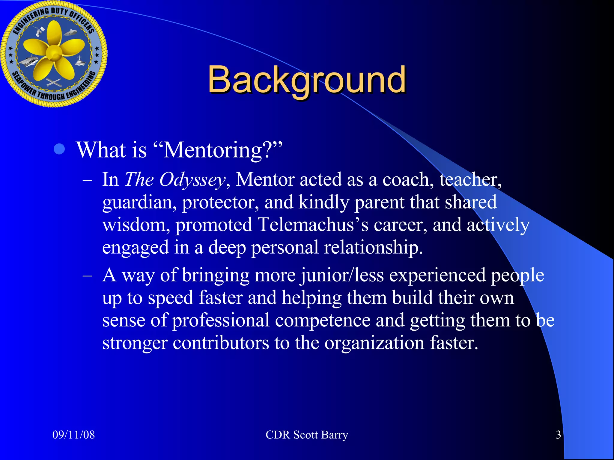 Mentoring Presentation For Km Edge | PPT