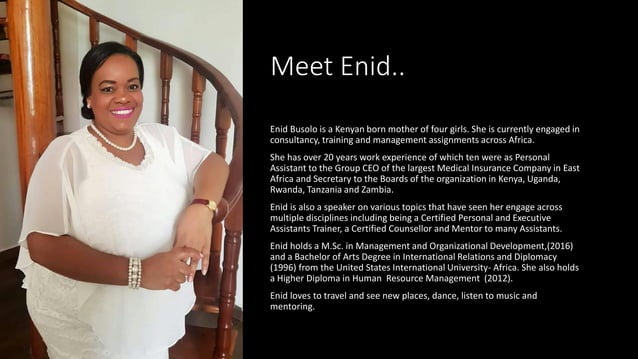 Mentoring session Q&A with Enid Busolo | PPT