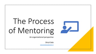 Mentoring - An organisational perspective | PDF | Resume Writing and Advice | Job Search