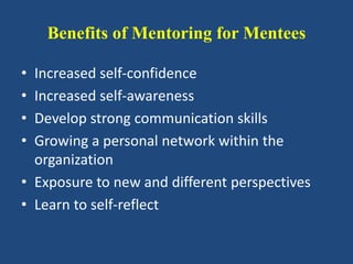 Mentoring Skills _ Cooper Rd Centre.pptx | Career Advice | Careers