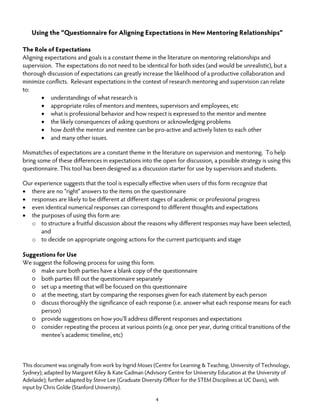 Mentoring Up - Duke BioCoRE workshop - slides & handout | PPT