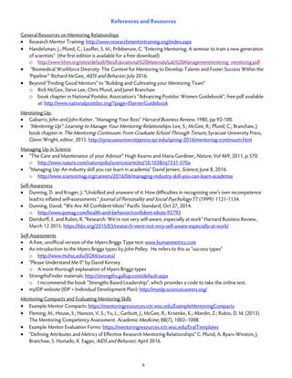 Mentoring Up - Duke BioCoRE workshop - slides & handout | PPT