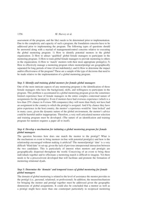 Mentoring women, traditional, reverse and reciprocal mentoring 2009 | PDF