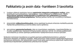Paikkatieto ja avoin data | PPT