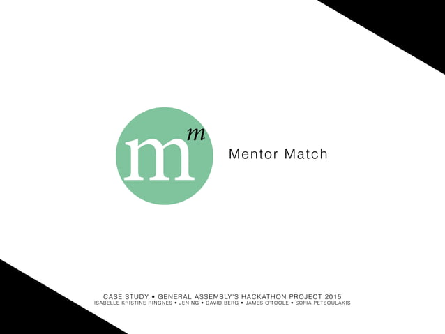 Mentormatch | PPT