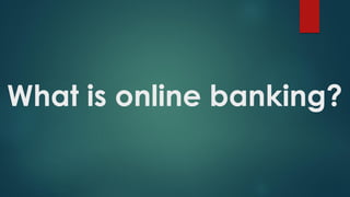 online banking | PDF