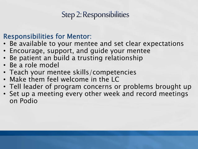 Mentoring Guide | PPT