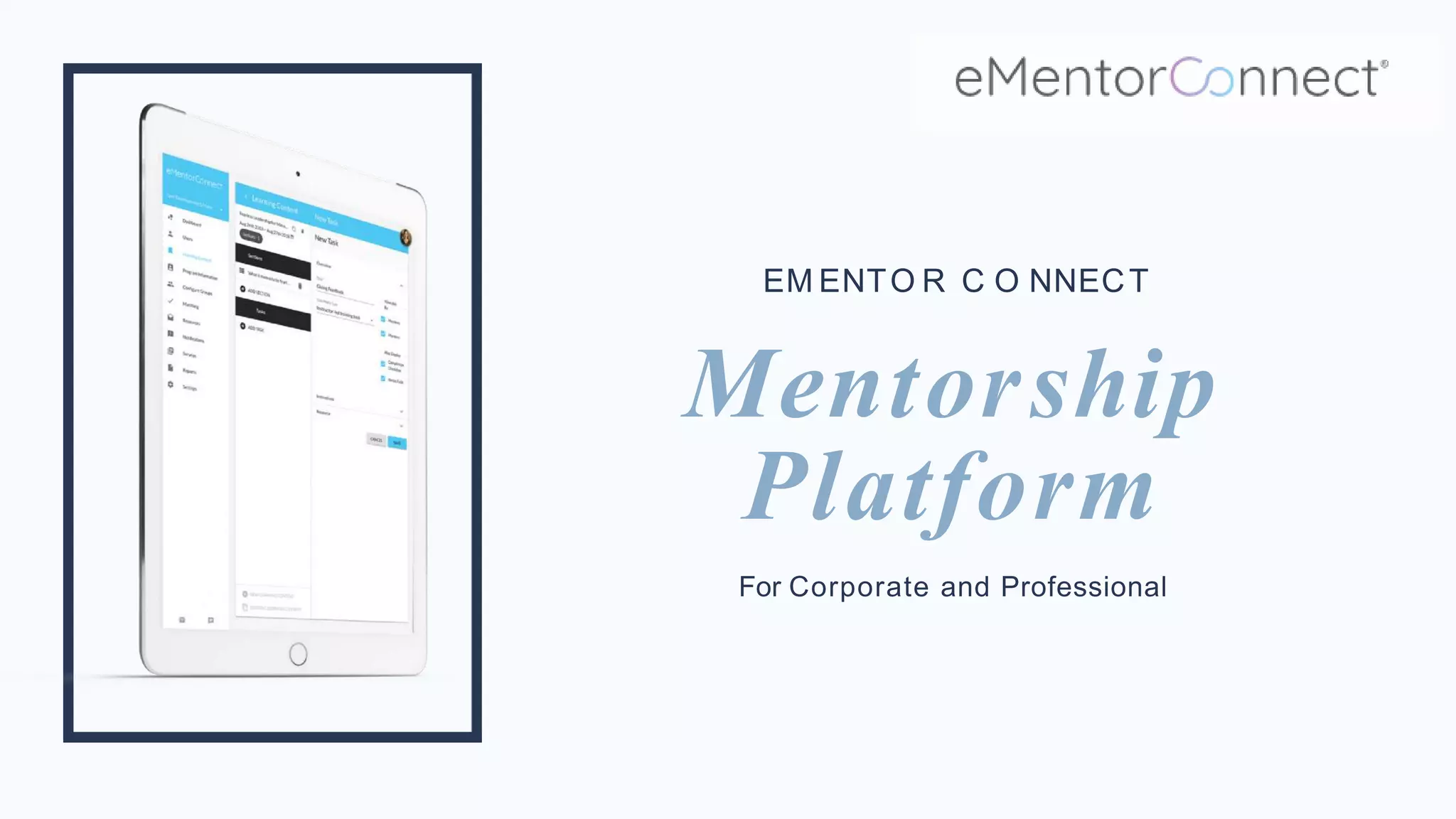 Mentorship Platform - eMentor Connect | PPT