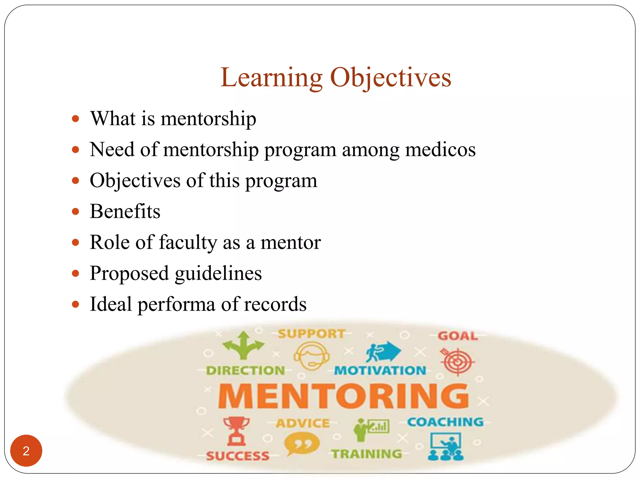 Mentorship program | PPTX