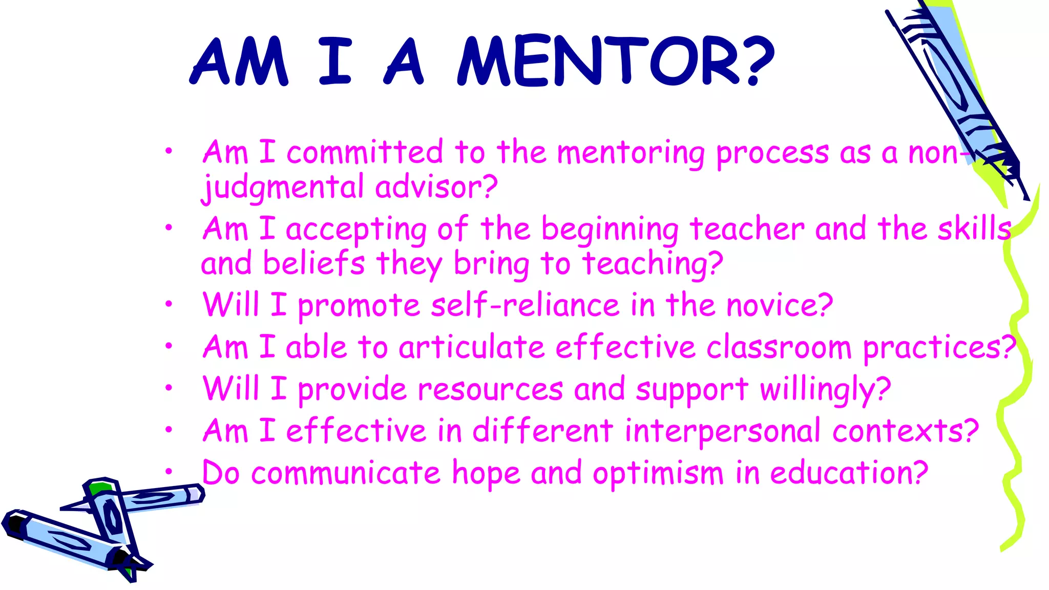 Mentor training part 3 | PPTX