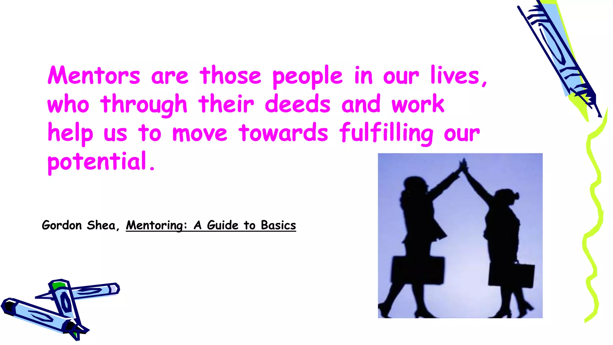 Mentor training part 3 | PPTX | Education